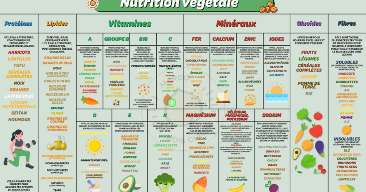 Tableau périodique de la nutrition végétale